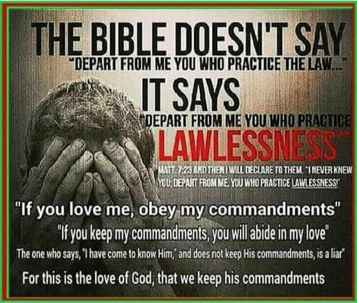 YAH’S TORAH (LAW a.k.a COMMANDMENTS a.k.a INSTRUCTIONS) as opposed to ...